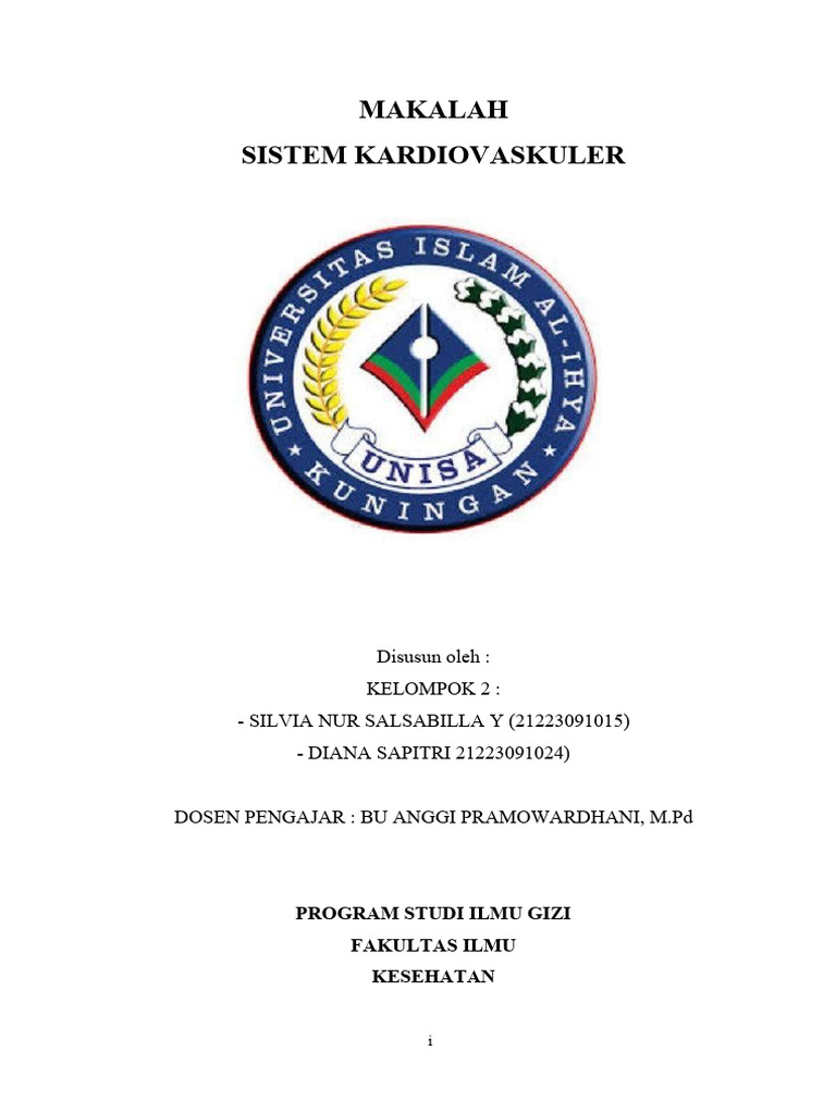 Makalah Sistem Kardiovaskuler | PDF