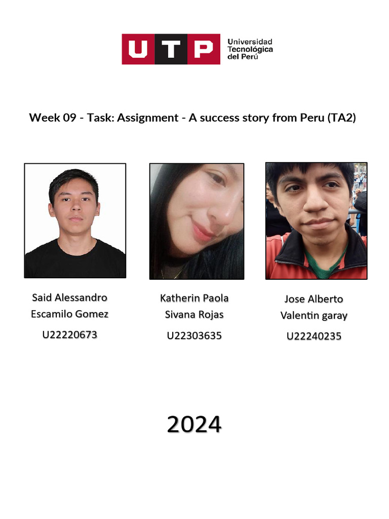 Week 9 - TA2 - Escamilo - Sivana - Valentin | PDF | Art