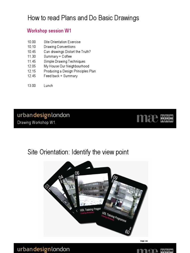 Architectural Drawing Conventions Guide | PDF