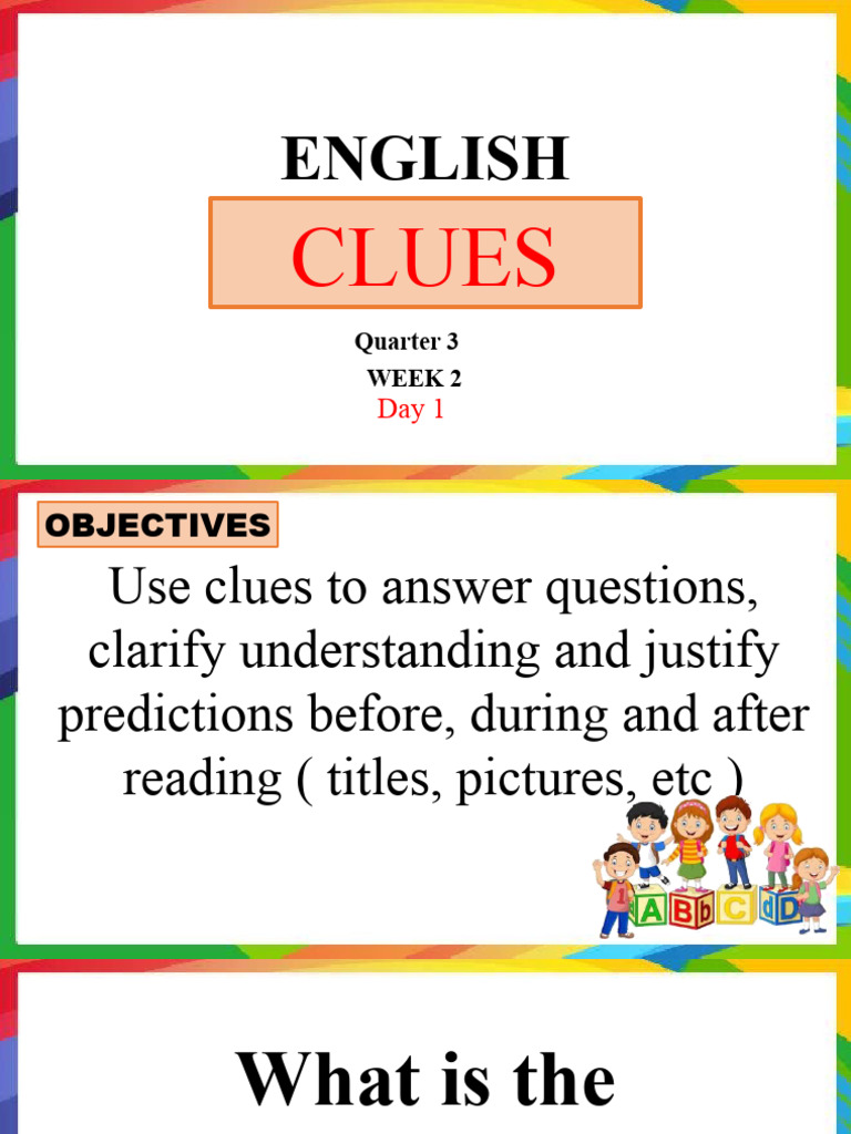 Eng Q3 W2 Days-1-5 | PDF