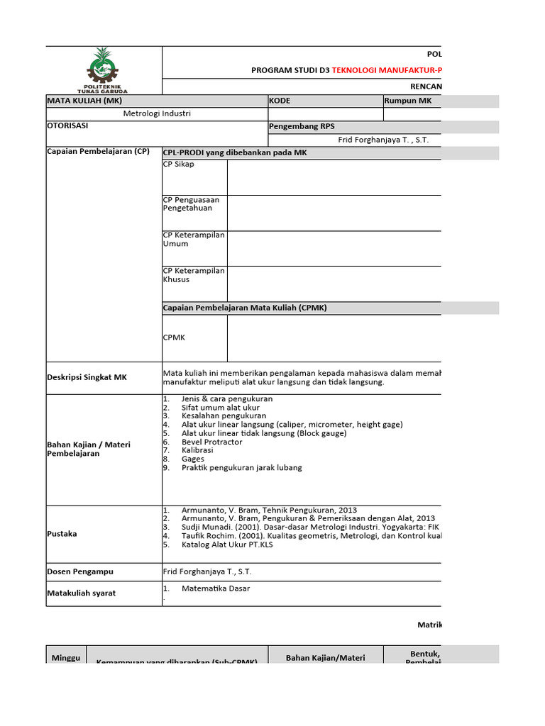 RPS_Metrology_2023 | PDF