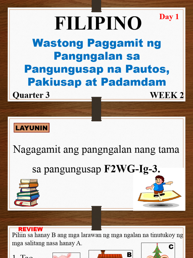 Fil Q3 W2 Days-1-5 | PDF