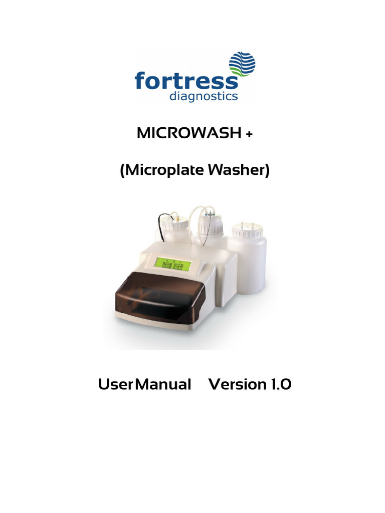 Microwash + User Manual (Fortress) | PDF | Washing Machine | Pump