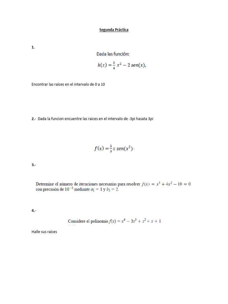 Segunda Practica | PDF