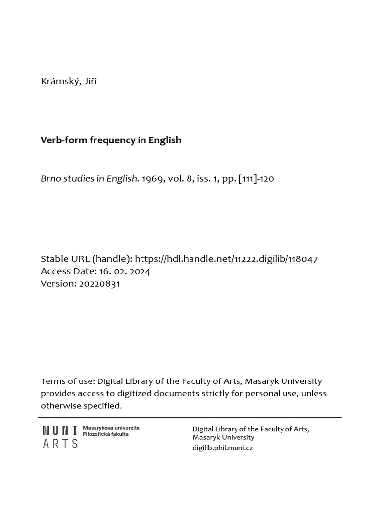 118047 | Download Free PDF | Perfect (Grammar) | Syntax