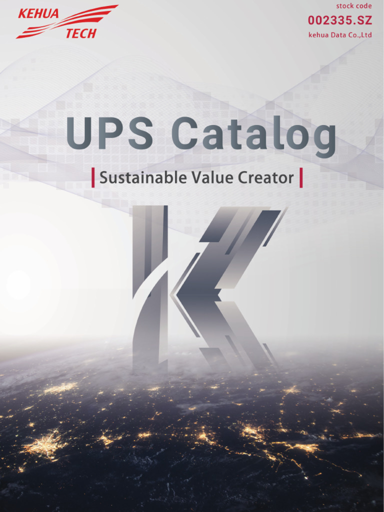 Kehua UPS Catalogue | PDF | Alternating Current | Electronics