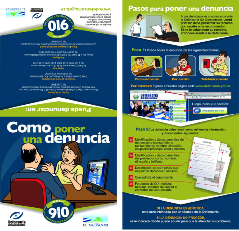 Como Poner Una Denuncia | PDF