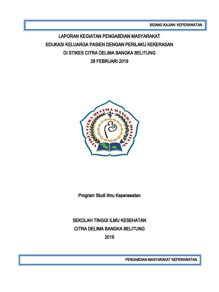 Template Pengmas | PDF