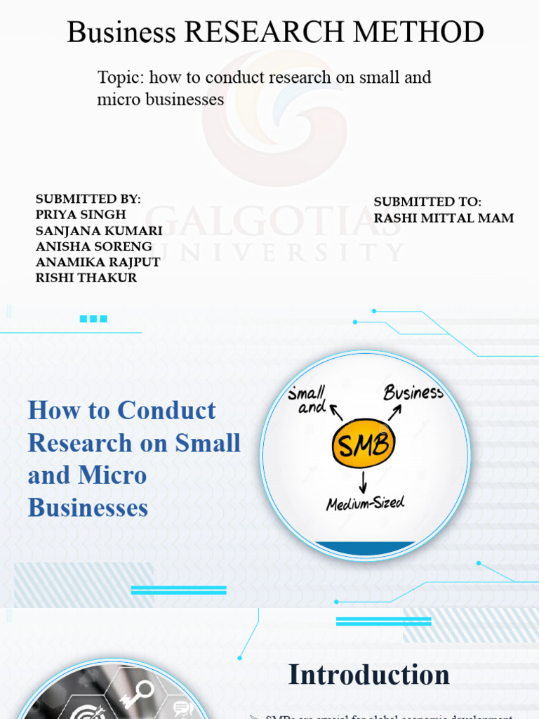 BRM PPT Group 12 | Download Free PDF | Small And Medium Sized ...