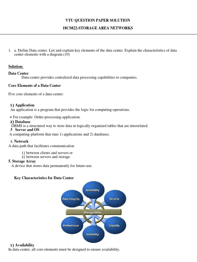 VTU Exam Question Paper With Solution of 18CS822 Storage Area Networks June-2023-Dr.S.seetha ...