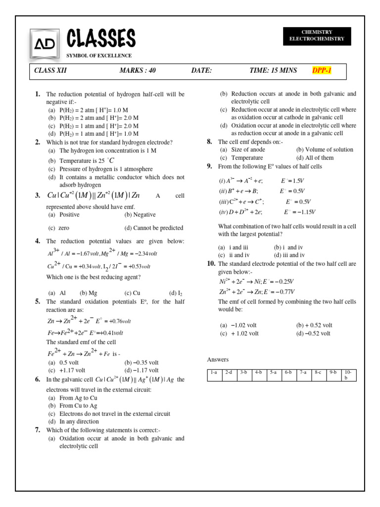Electrochemistry Pdf Electrochemistry Chemical Substances