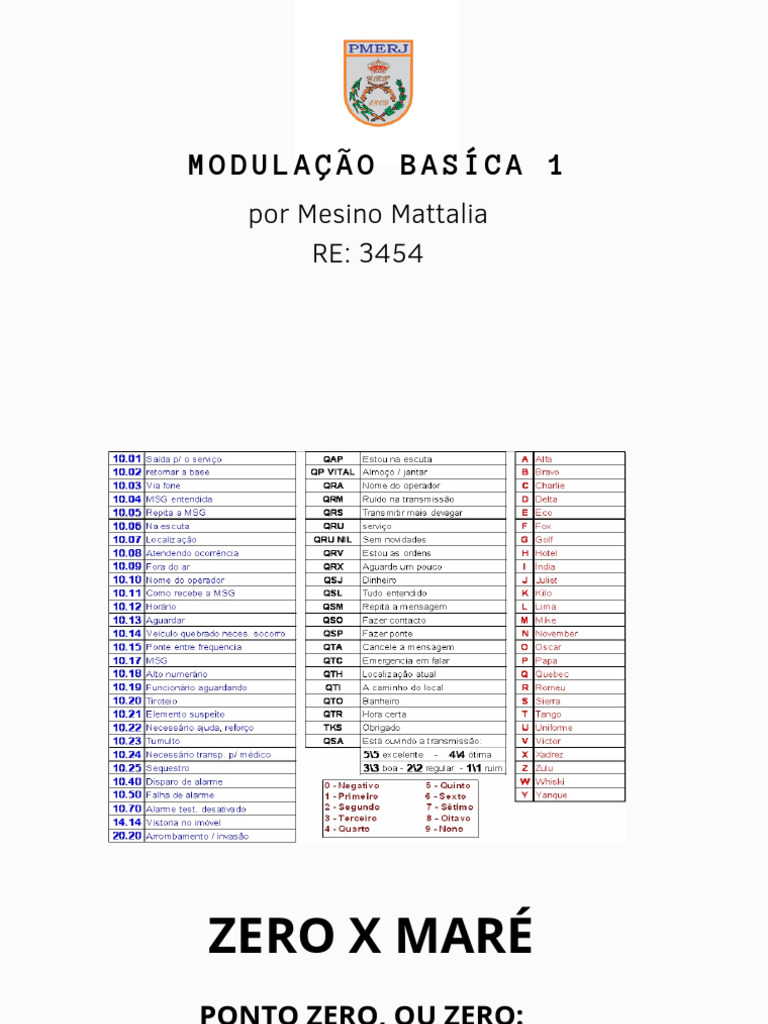 Curso de Modulacao Basica - Lapa | PDF
