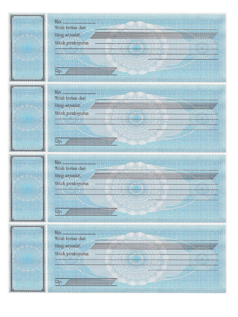 Kwitansi Kosong | PDF