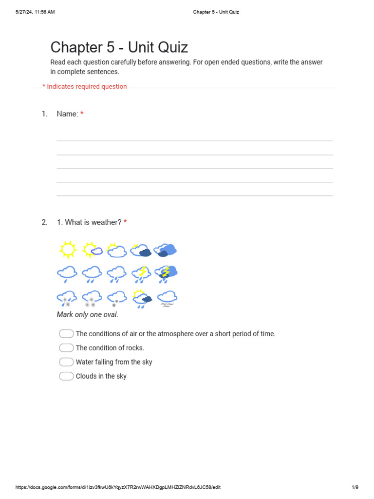 Weather and Climate Grade 3 | PDF | Cloud | Weather