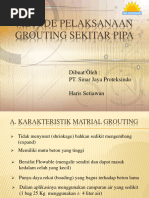 Pemasangan Sleeve Atau Sparing Pipa Pada Dinding GWT | PDF