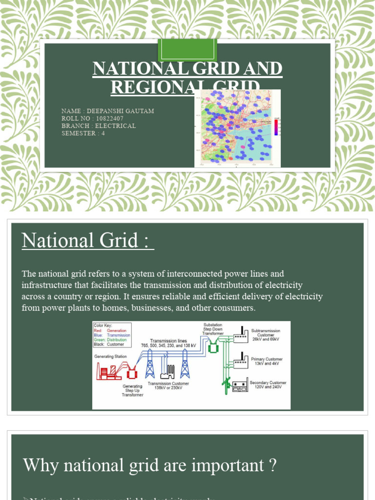National Regional Grid | PDF | Electrical Grid | Electric Power ...