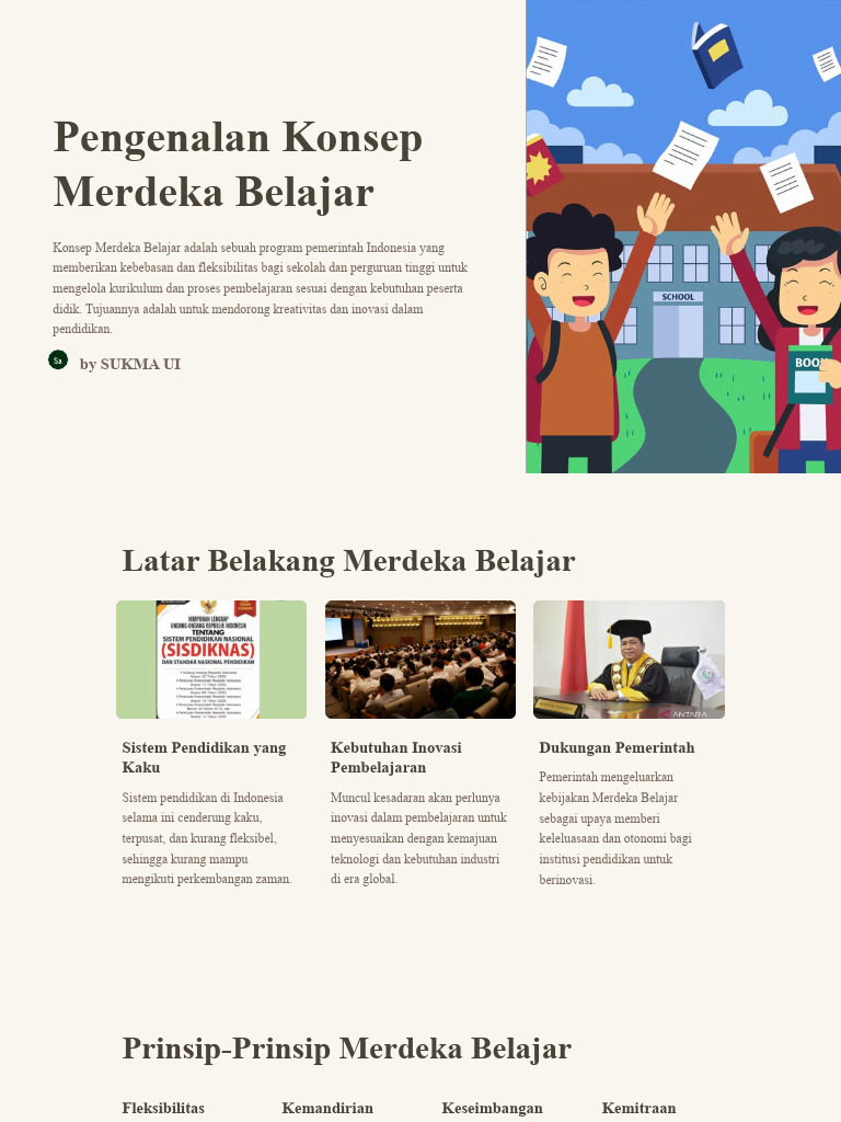 Pengenalan-Konsep-Merdeka-Belajar SUKMA | PDF | Karier & Perkembangan
