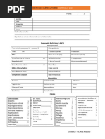 Formulario - Dietoterápico PAMI | PDF | Nutrición | Dieta y nutrición