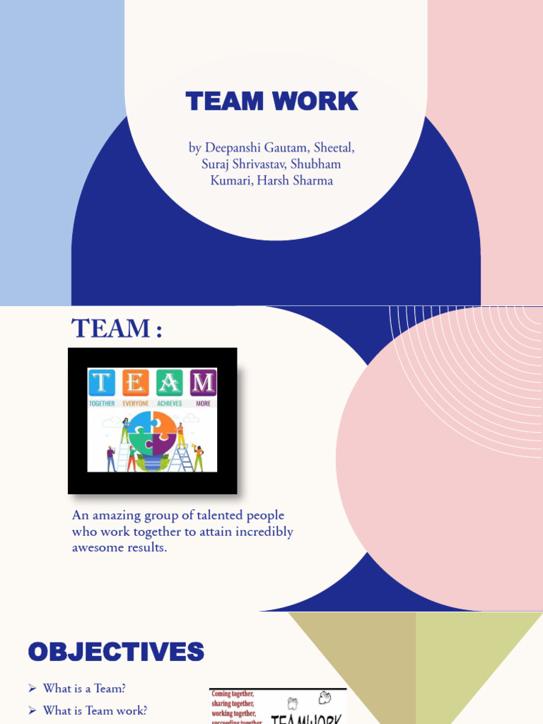 Team Work | PDF