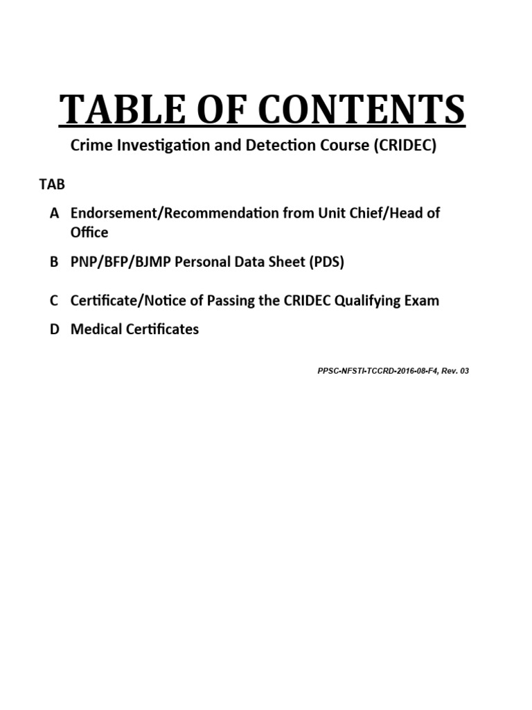 CRIDEC Course Application Guide | PDF | Technology & Engineering