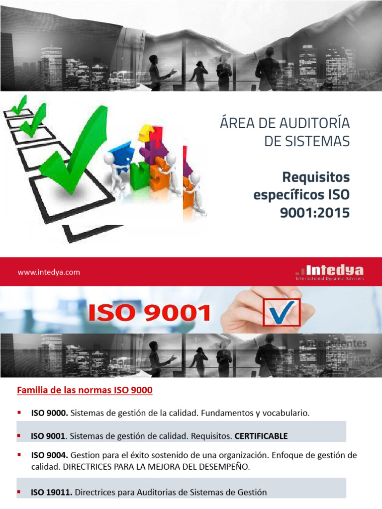 Requisitos ISO 9001:2015 para Auditorías | PDF | Auditoría | Iso 9000