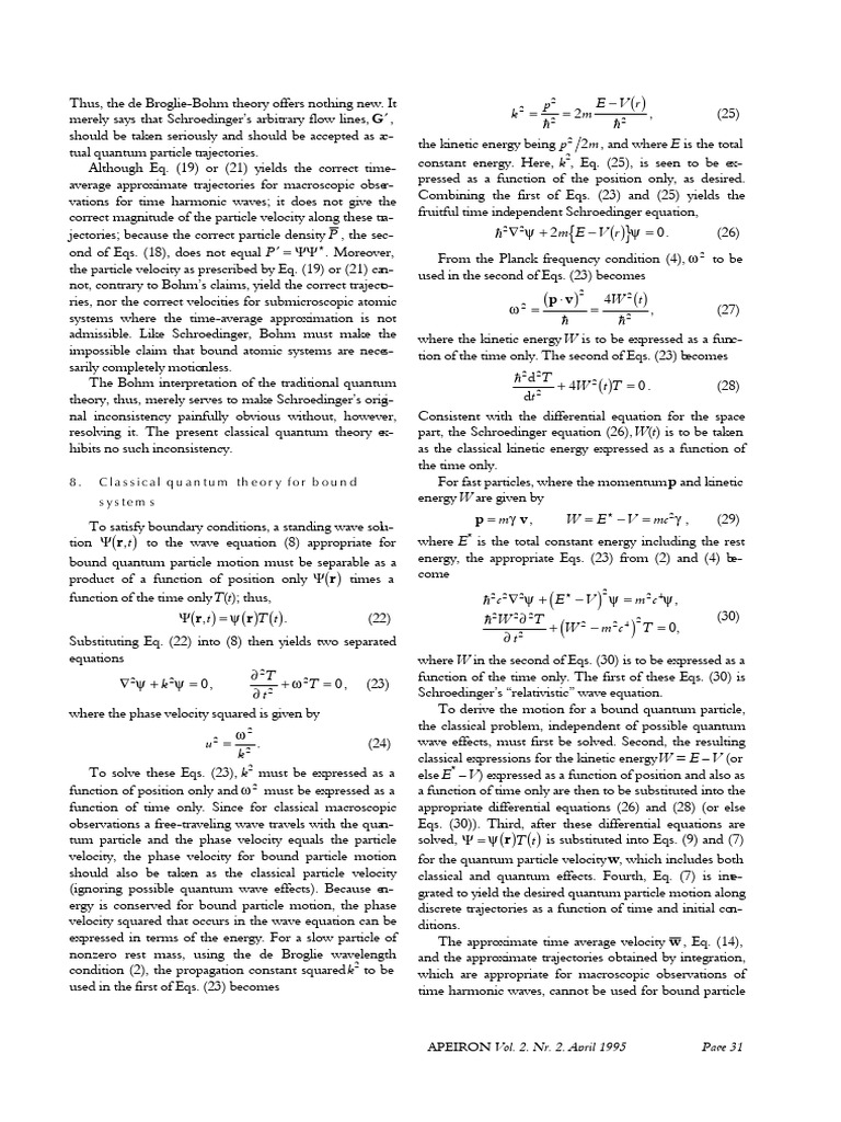 PG 0005 | PDF | Waves | Quantum Mechanics