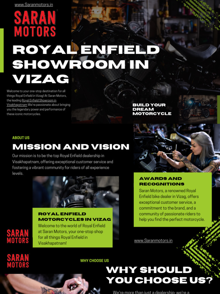 Best Royal Enfield Bikes in Vizag - Saran Motors | PDF | Motorcycling