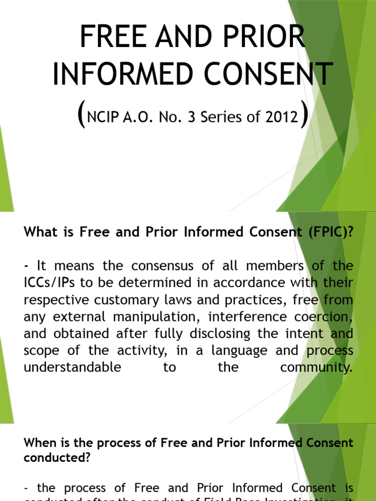 FPIC FINAL BY ATTY. BELDE and Atty. Rosqueta | PDF