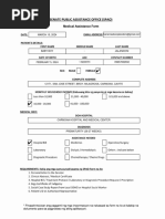 Fillable - New Medical Assistance Form - 111522 | PDF