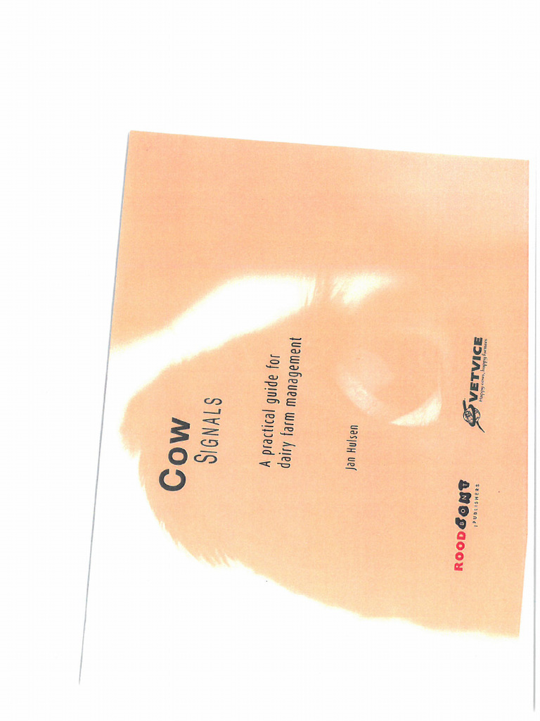 Cow signals 1 | PDF