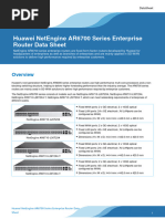 Huawei NetEngine AR651C Enterprise Router Datasheet | PDF | Router ...