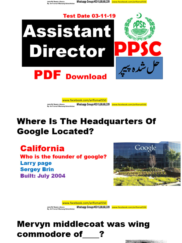 Assistant Director | PDF