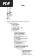 Wild Cat Family List by Lineage - Family | PDF | Felidae | Panthera