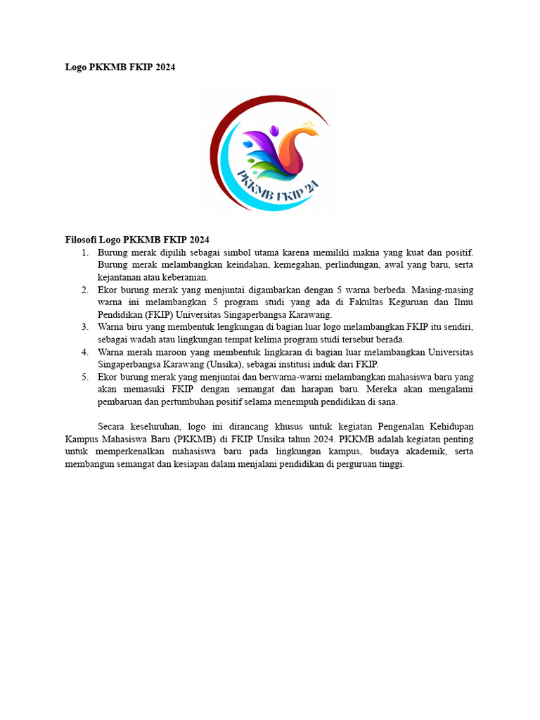 Tema Desain PKKMB Fkip 2024 Div PDD | PDF | Seni