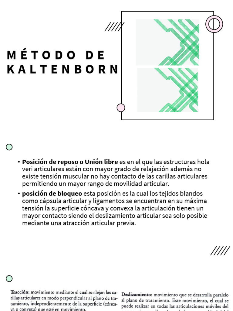 Método de Kaltenborn | PDF