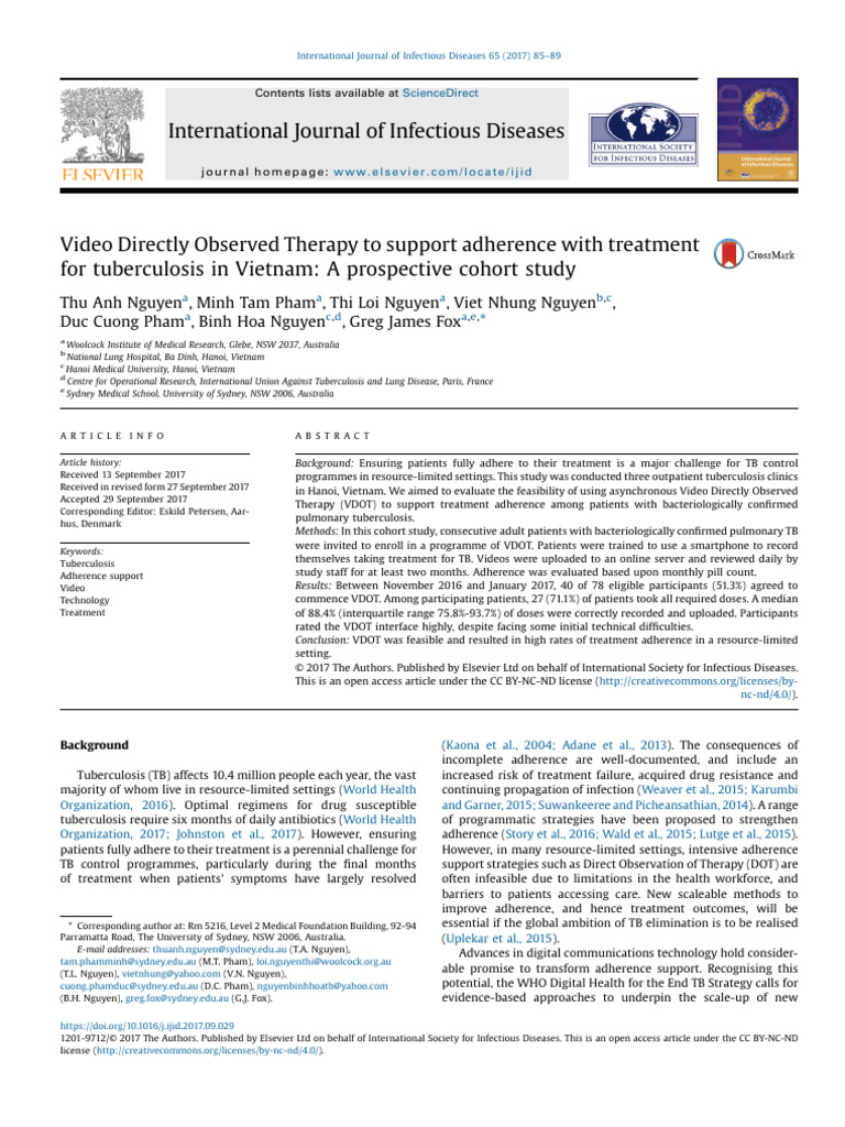 VOT Vietnam | PDF | Tuberculosis | Health Sciences