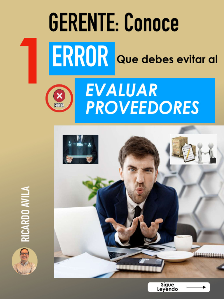 Evaluacion Proveedores Errores | PDF | Business | Evaluación