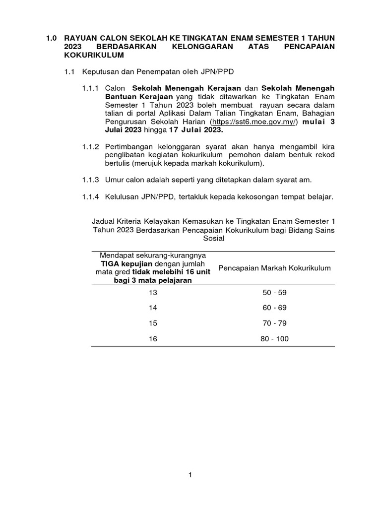 BORANG DAN PANDUAN MENGISI BORANG RAYUAN STPM | PDF