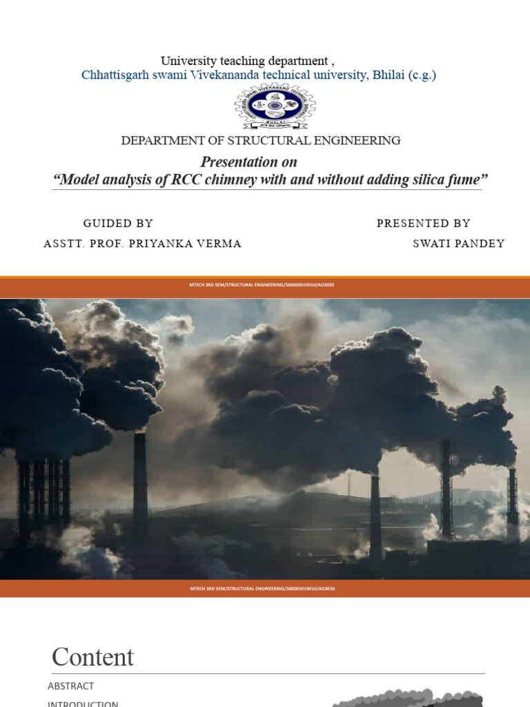 Presentation On Chimney (Autosaved) | PDF | Chimney | Structural ... Presentation On Chimney (Autosaved) | PDF | Chimney | Structural ...