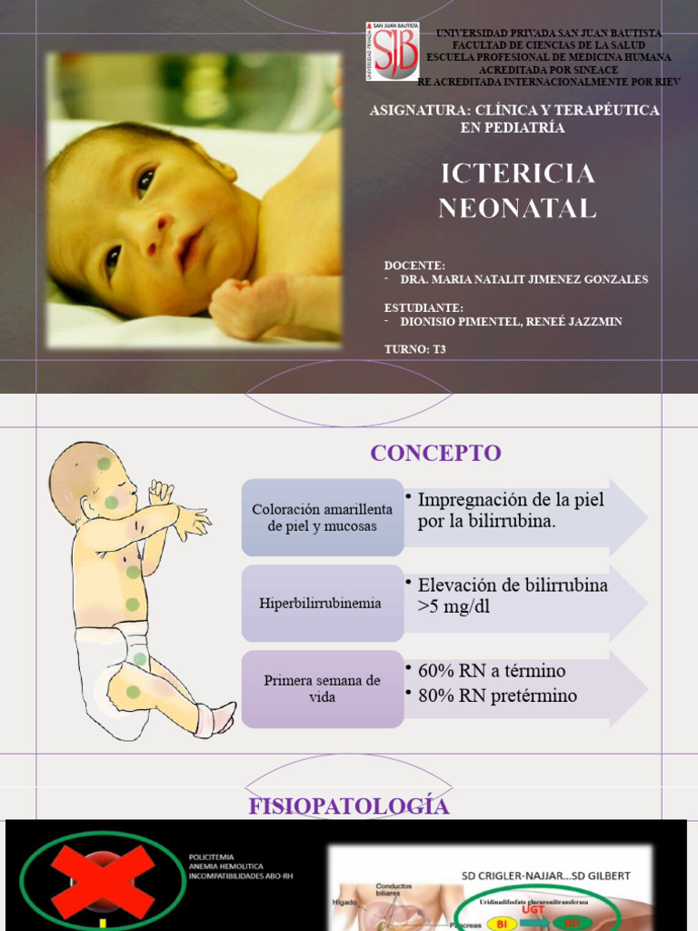 ICTERICIA NEONATAL PRACTICA | PDF | Medicina | Enfermedades y trastornos