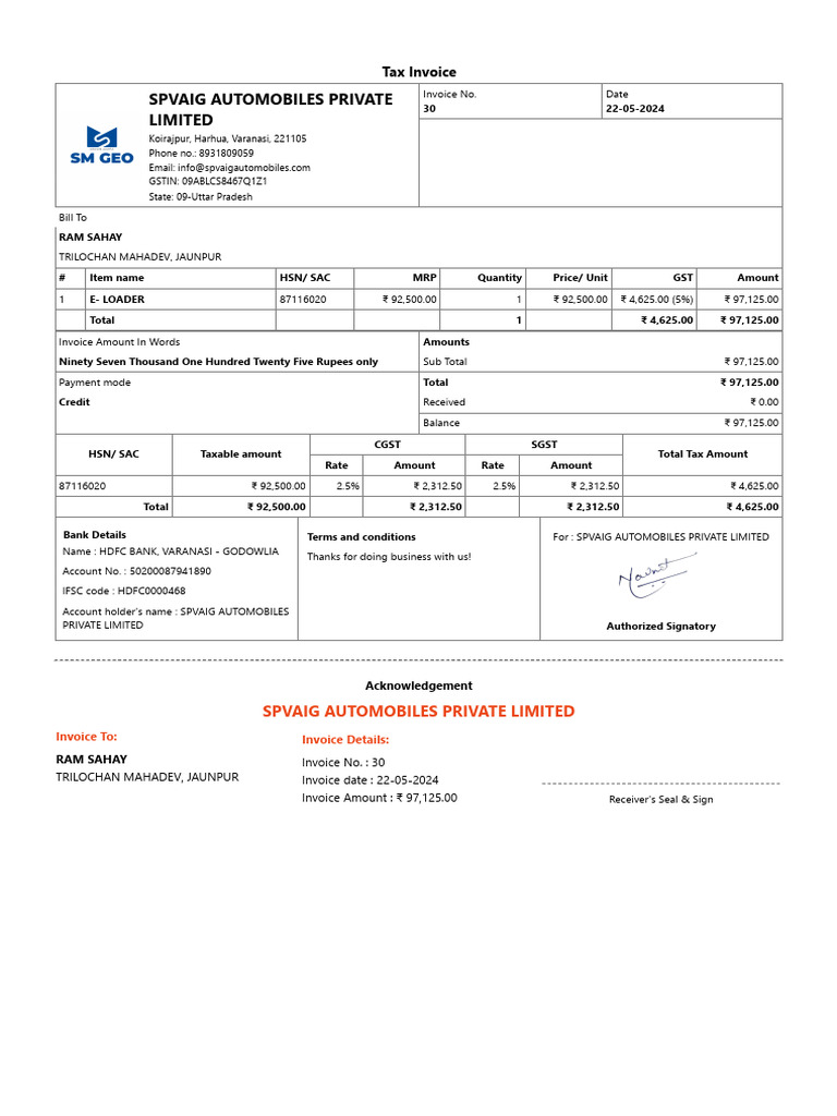 Ti Ramsahay | PDF | Invoice | Public Finance
