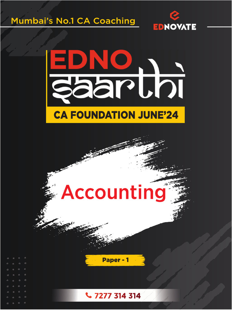 Edno Saarthi - Accounts - June - 24 | PDF