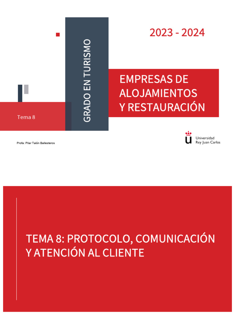 Tema 9 PDF | PDF | Comedor