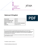 Higher English Course Overview 2023-24 | PDF | Communication | Learning