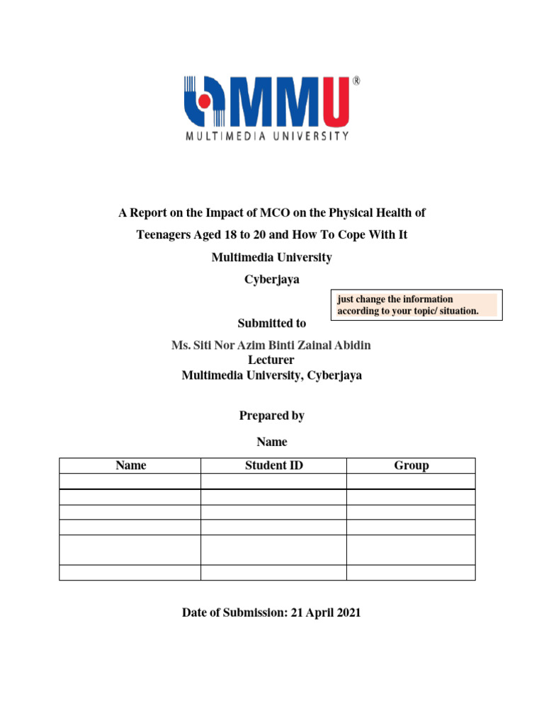 02 LBC6113 Proposal Sample 1 | PDF | Questionnaire