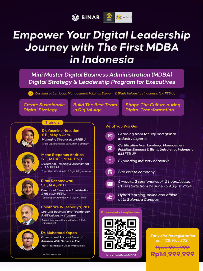 Mini MDBA A5 Size FINAL - One Page Flyer | PDF