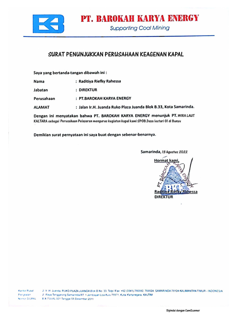 Penunjukkan PBM_2 | PDF