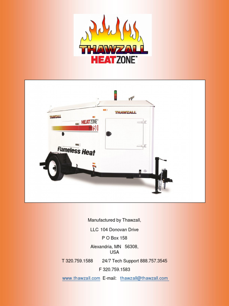 H750 Manual Rev2x | PDF | Motor Oil | Trailer (Vehicle)