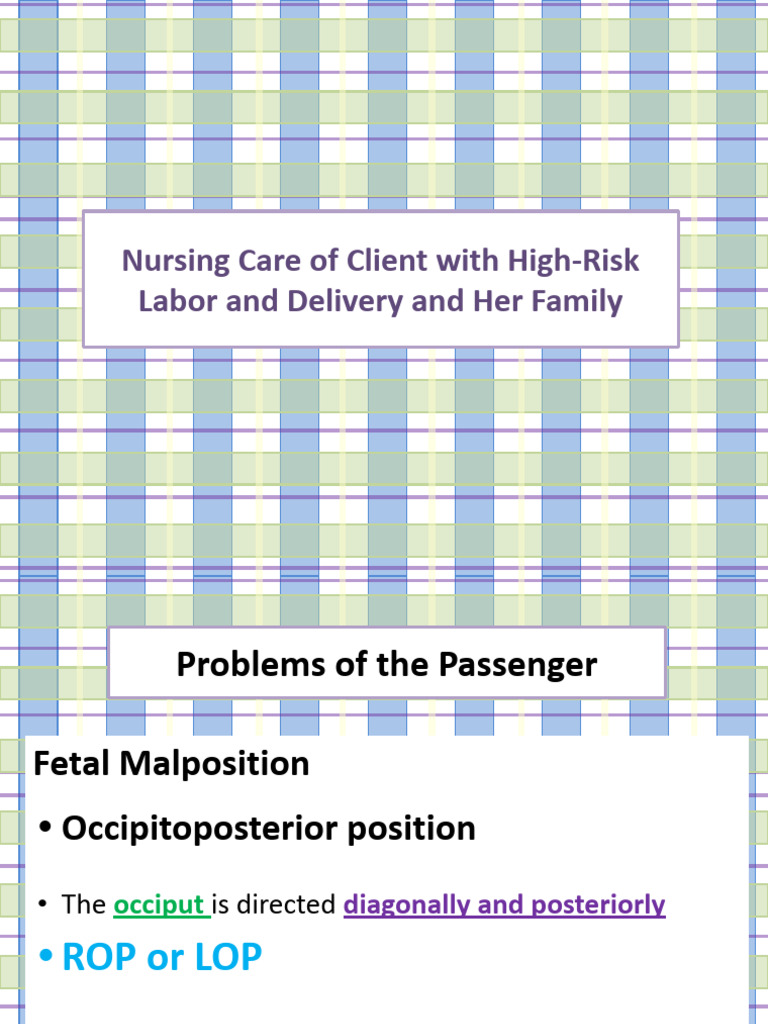 Module 5 Part 1 | PDF | Childbirth | Uterus
