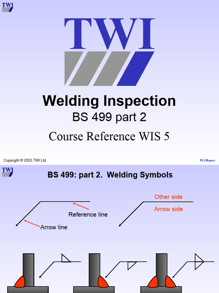 Wis5 499-Welding Inspection | PDF | Industrial Processes | Joining